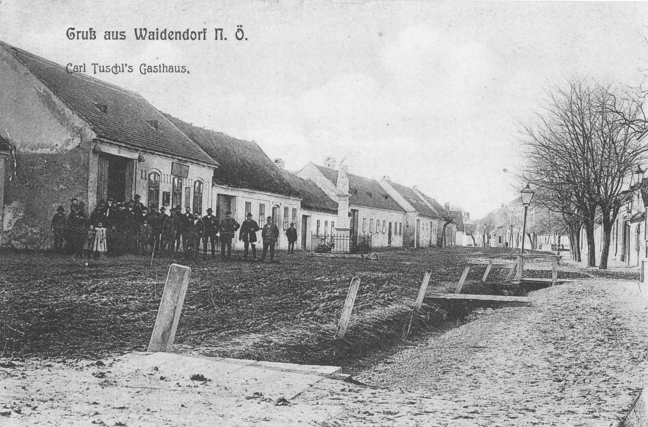 Waidendorf in alten Ansichten